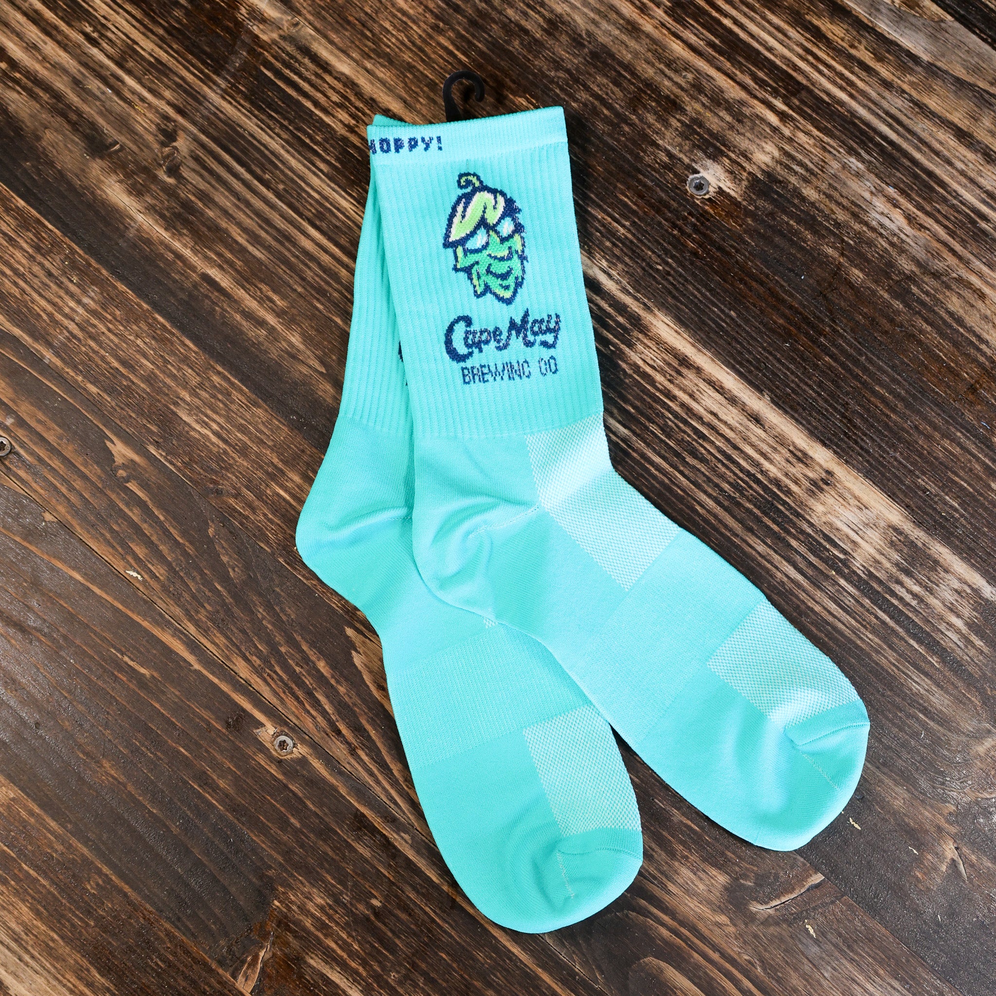 Stay Hoppy Crew Socks – Cape May Brewing Company