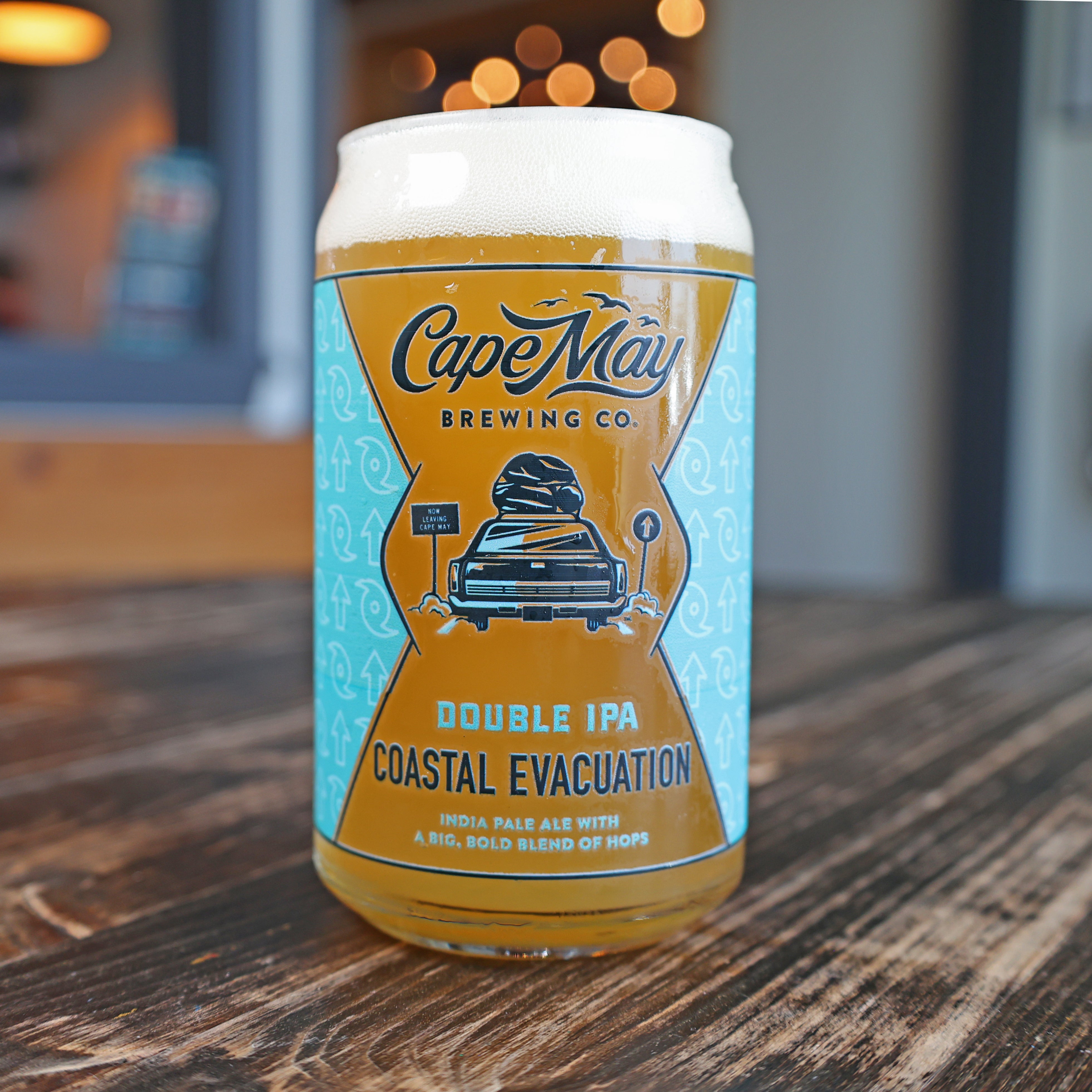 Coastal Evacuation Can Glass – Cape May Brewing Company